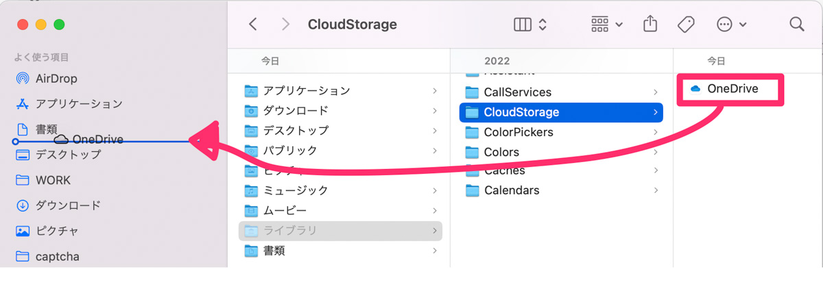 OneDriveをMacのFinder（ファインダー）に表示する | つぶやきの森